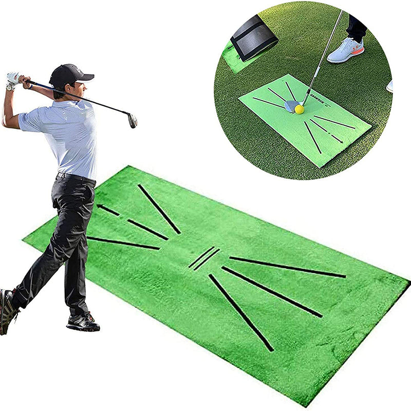Golf Swing Mat 60x30cm - Draagbare Oefenmat voor Thuis en Range ...